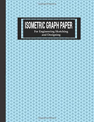 Isometric Graph Paper: For Engineering Sketching and Designing -Blue by ...