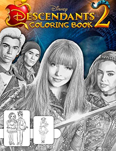 Coloring Pages Descendants 2
