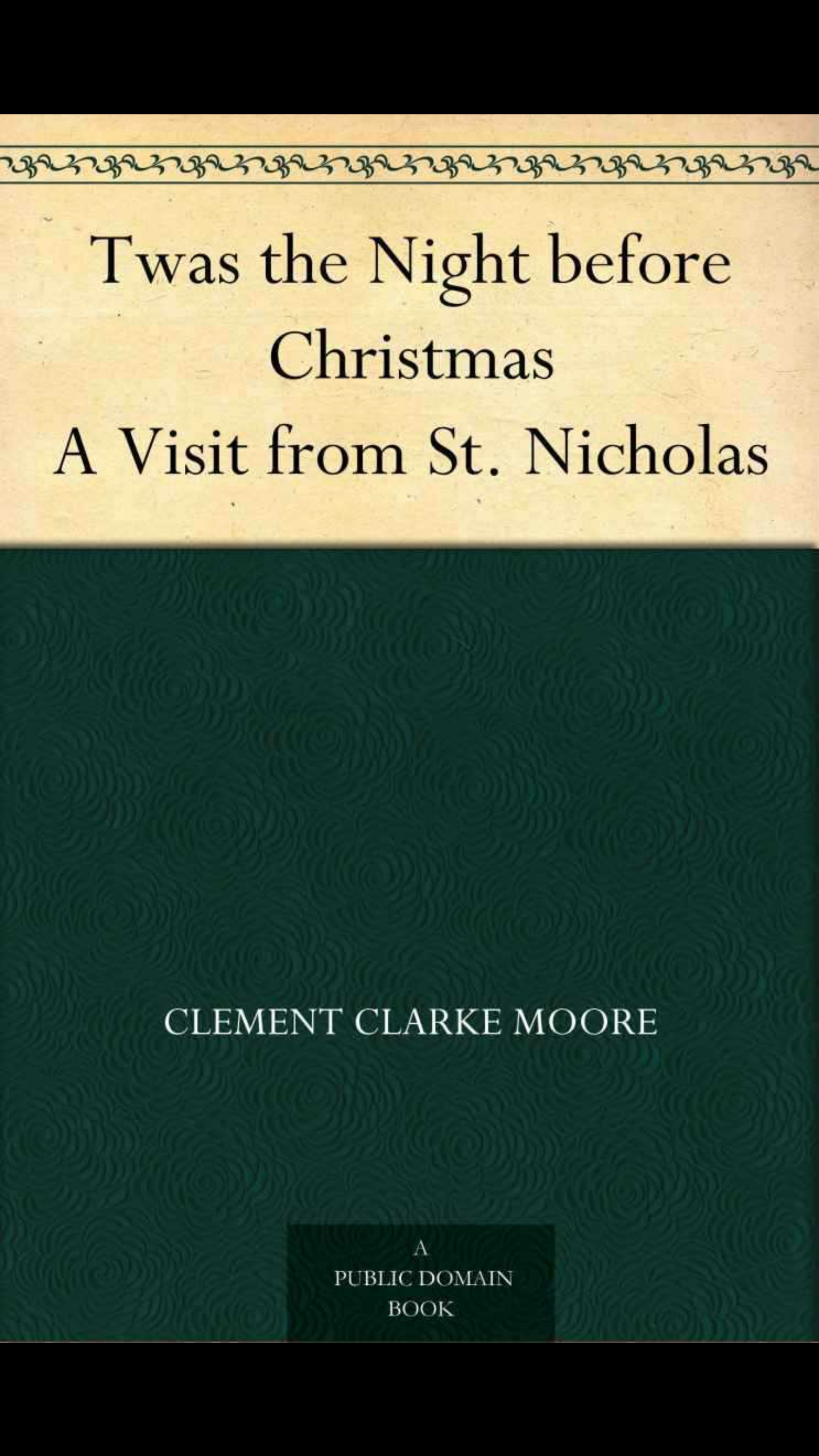 Twas the Night before Christmas: A Visit from St Nicholas by Clement ...
