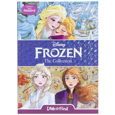 Disney Frozen Elsa, Anna, Olaf, and More! - Look and Find Collection ...