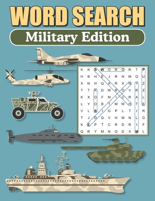 Word Search – Military Edition: Large Print Word Find Puzzles For ...