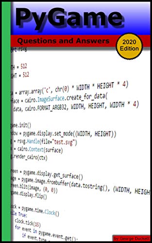 Pygame 2020 Edition Questions And Answers By George Duckett Goodreads 