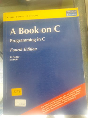 A Book On C by Al Kelley | Goodreads