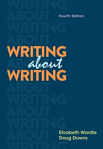 Writing about Writing by Elizabeth Wardle | Goodreads
