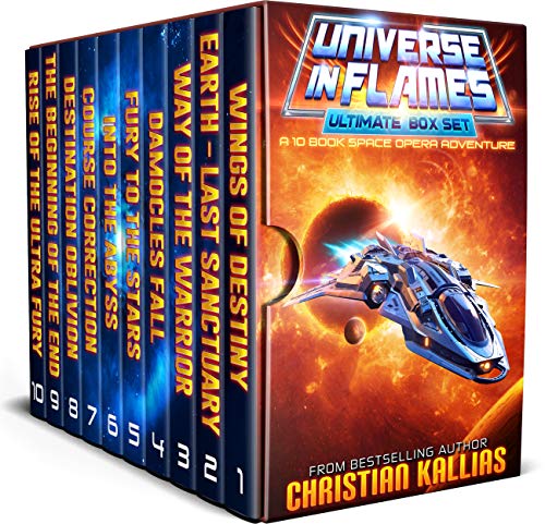 Universe in Flames – MEGABOX (7 novels + 5 novellas) Box Set: An Epic Space Opera Adventure by ...