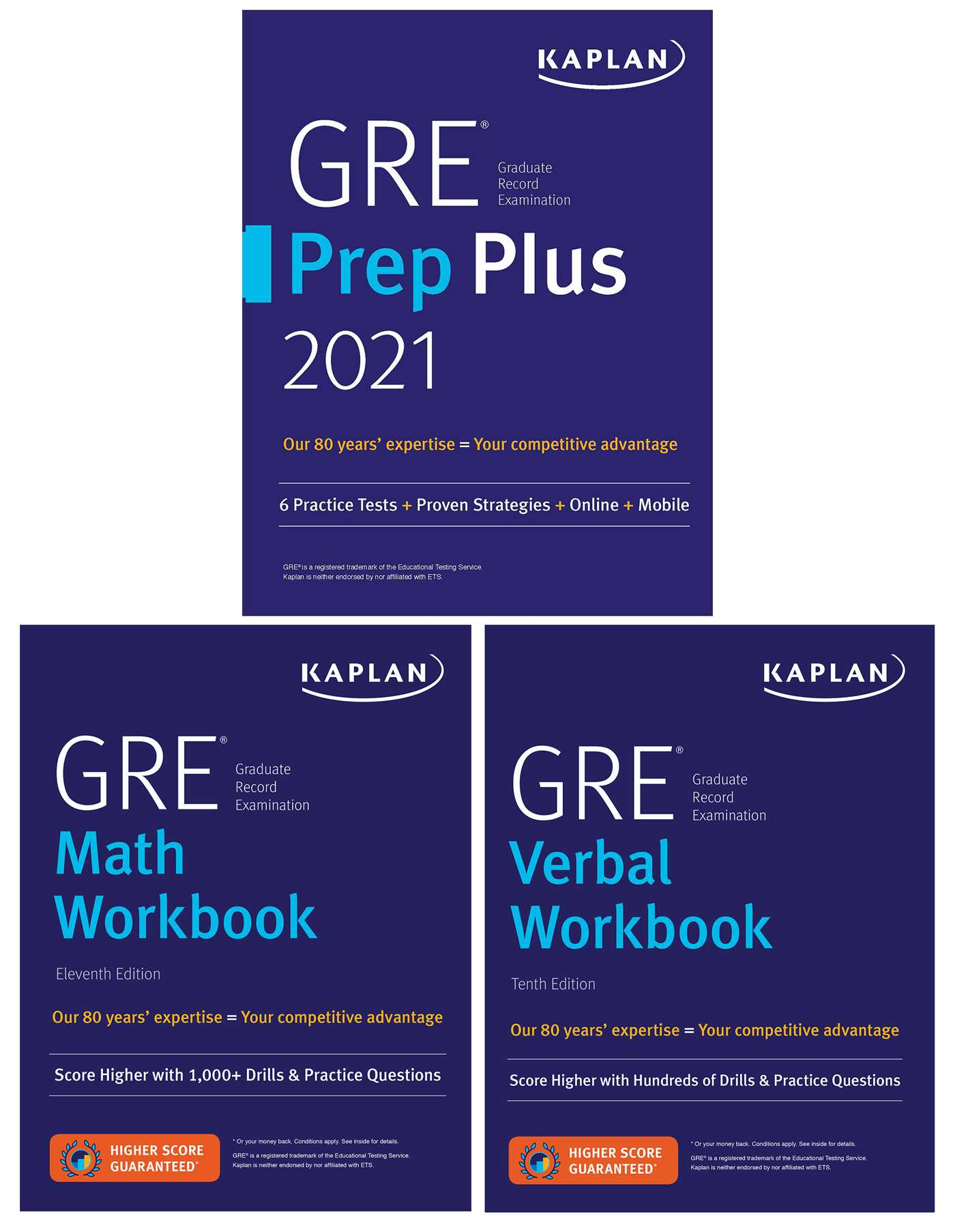 GRE Complete 2021: 3-Book Set: 6 Practice Tests + Proven Strategies ...
