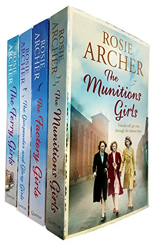 Bomb Girls Series Rosie Archer Collection 4 Books Set by Rosie Archer ...