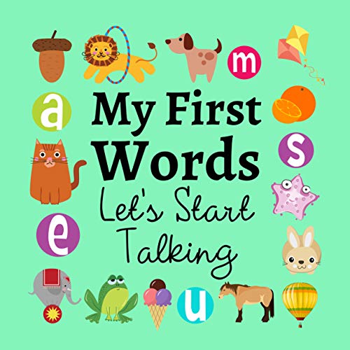 My First Words Let's Start Talking: A Fun Learning Activity Game Book ...
