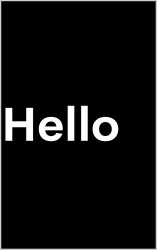Hello by Jonathan Bell | Goodreads