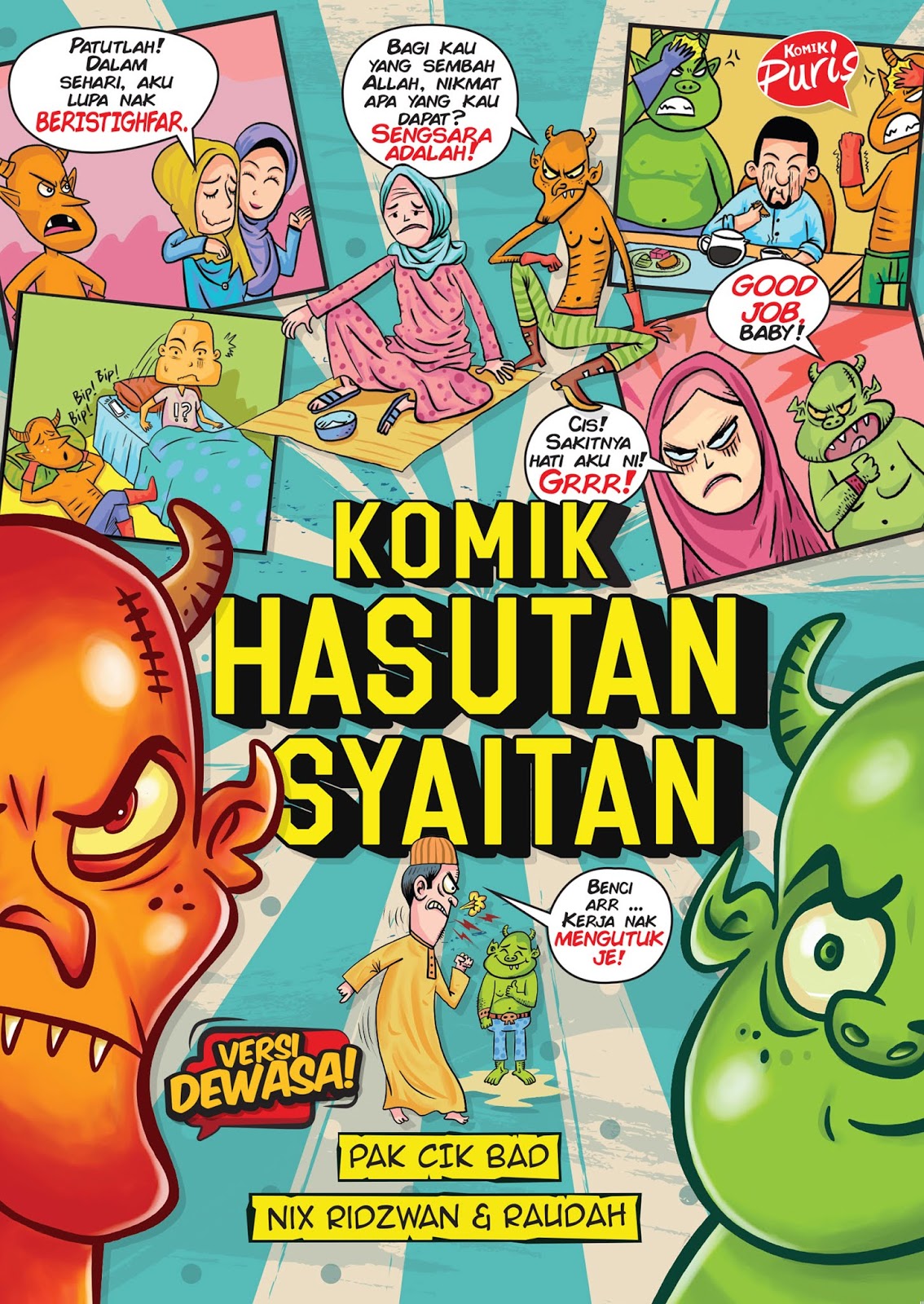 Komik Hasutan Syaitan by Pak Cik Bad | Goodreads