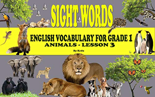 English Vocabulary For Grade 1 Animals By Kedu Books Goodreads English Vocabulary For Grade 1 Animals By Kedu Books Goodreads