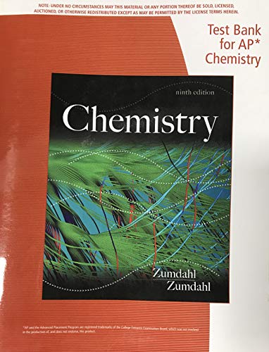Test Bank For AP Chemistry Zumdahl 9th edition by ZUMDAHL | Goodreads