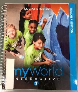 My World Interactive 3 Social Studies Teacher Edition by Linda Bennett ...