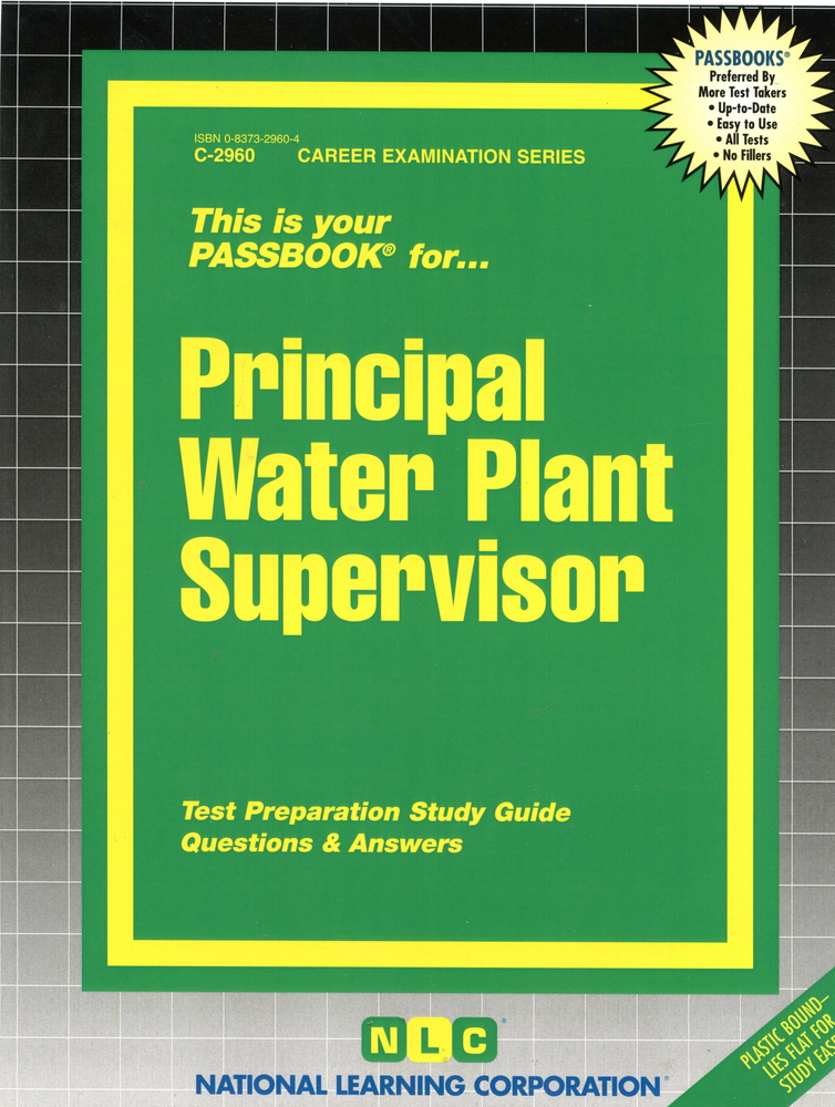 Principal Water Plant Supervisor by National Learning Corporation ...