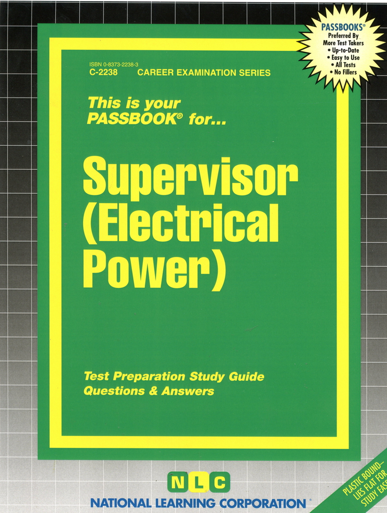 Supervisor (Electrical Power) by National Learning Corporation | Goodreads