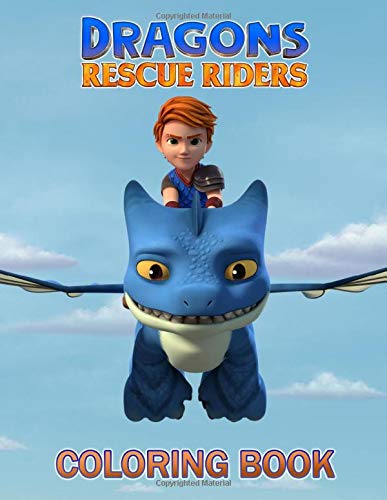 Dragons Rescue Riders Coloring Book: Exclusive Work - 26 illustrations ...
