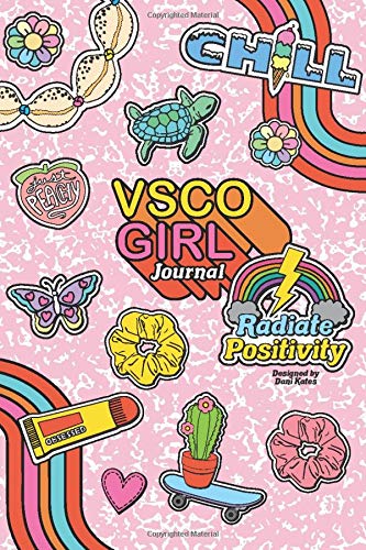 VSCO Girl Journal: Lined notebook (6 x 9 size) for girls who love ...