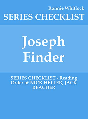 Joseph Finder - SERIES CHECKLIST - Reading Order of NICK HELLER, JACK ...