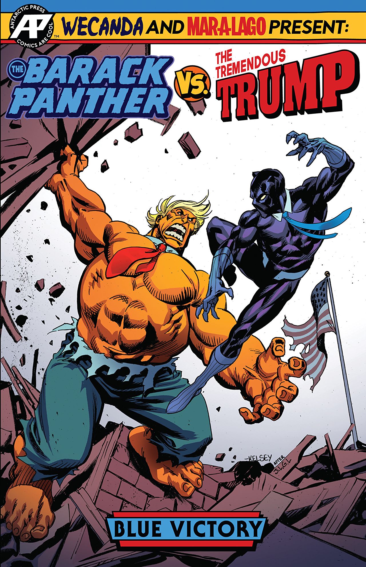 The Barack Panther VS. The Tremendous Trump #1 by Kelsey Shannon ...
