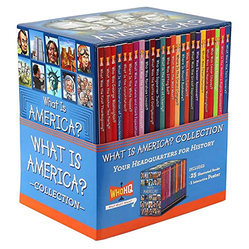 Who Was? and What Is? America Collection Boxed Set 25 books by Penguin ...