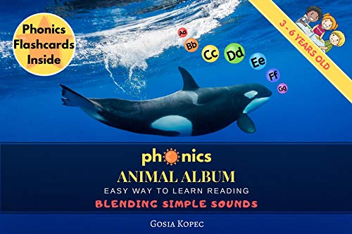 Phonics Animal Album: Easy Way to Learn Reading - Blending Simple ...
