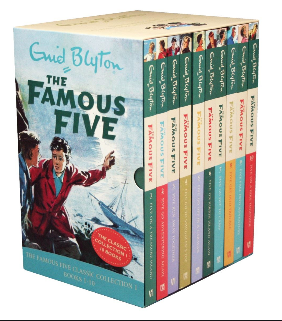 The Famous Five Classic Collection 1 - Books 1-10 by Enid Blyton ...