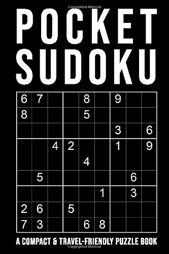 Pocket Sudoku - a compact & travel-friendly puzzle book: only 4 x 6 ...