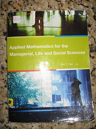 APPLIED MATH.F/MGRL,LIFE,+SOC..>CUSTOM