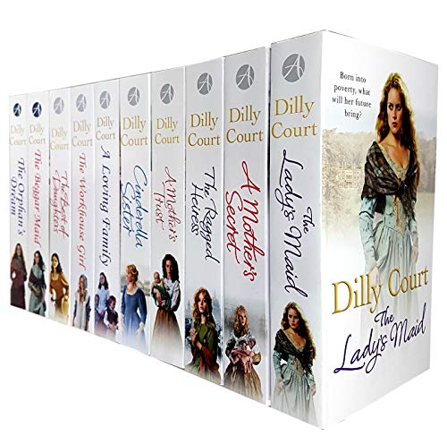 Dilly Court Collection 10 Books Set (A Loving Family, The Lady's Maid ...