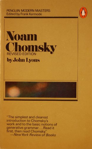 Noam Chomsky (Penguin Modern Masters) by John Lyons | Goodreads