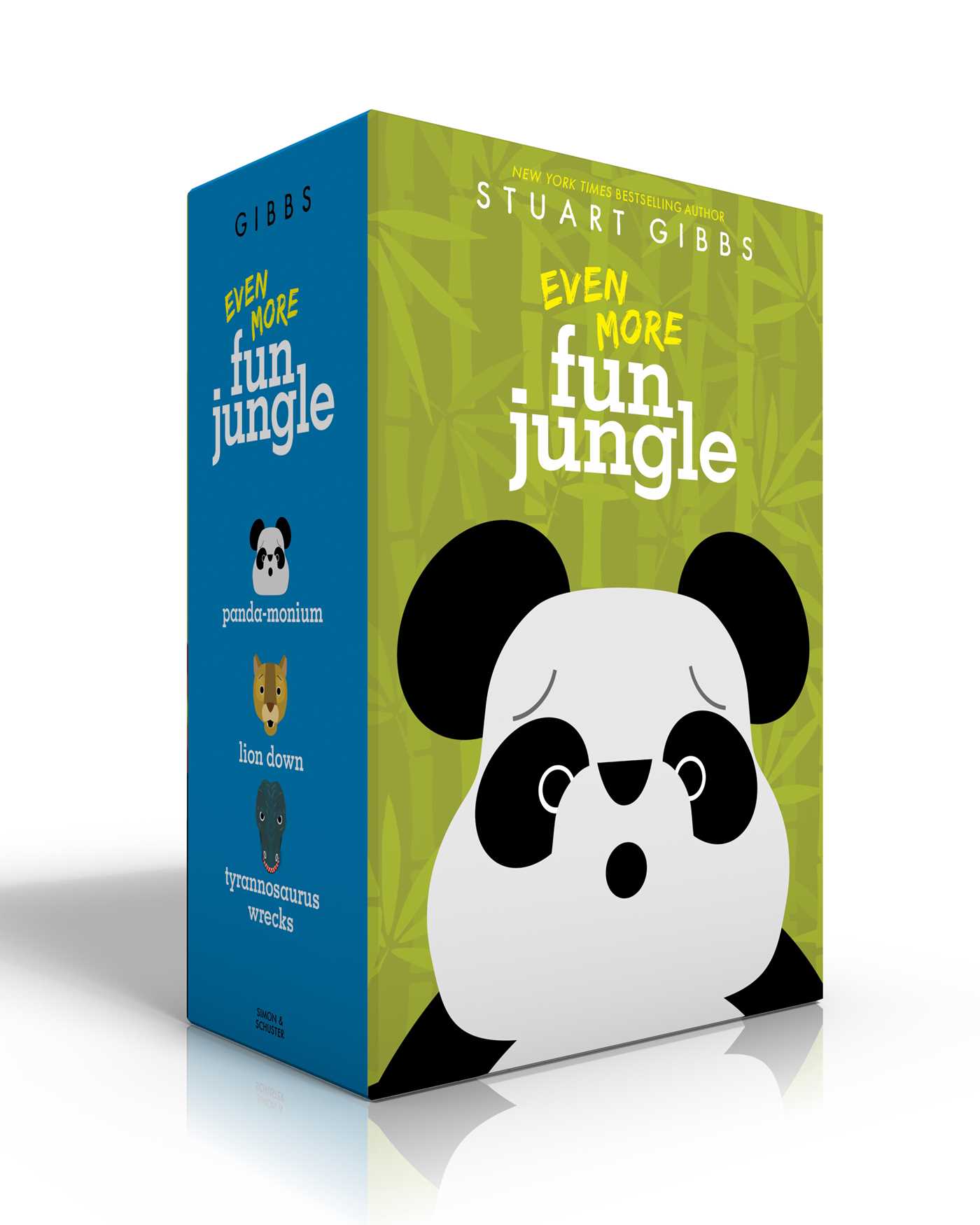 FunJungle: Panda-monium; Lion Down; Tyrannosaurus Wrecks by Stuart Gibbs | Goodreads