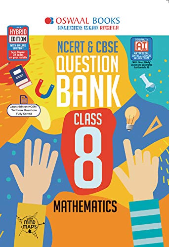 Oswaal NCERT & CBSE Question Bank Class 8 Mathematics Book by Oswaal ...