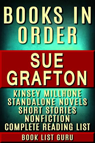 Sue Grafton Books in Order: Kinsey Millhone series (Alphabet Series ...