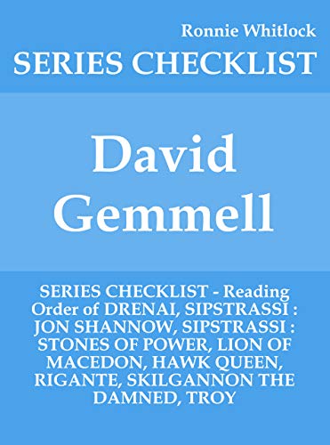 David Gemmell - SERIES CHECKLIST - Reading Order of DRENAI, SIPSTRASSI ...