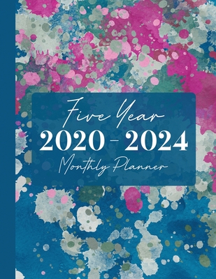 2020-2024 Five Year Monthly Planner: 60 Monthly Calendars with Monthly ...