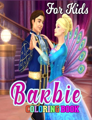 Barbie coloring book for kids: Barbie Princes Coloring Book With ...
