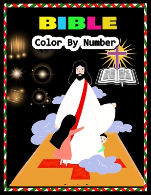 BIBLE Color By Number: Bible Coloring Activity Book for Christians ...