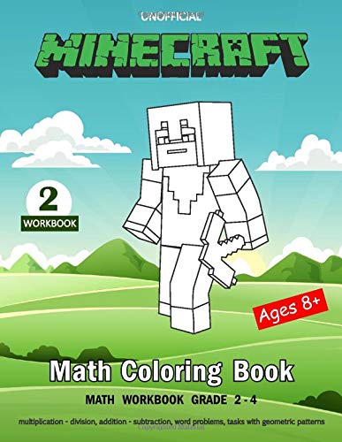 Minecraft Math Multiplication Coloring Pages