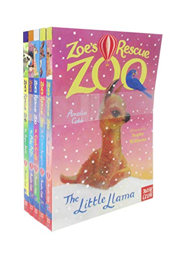 Zoe's Rescue Zoo Series 3 Collection Amelia Cobb 5 Books Set by Amelia ...