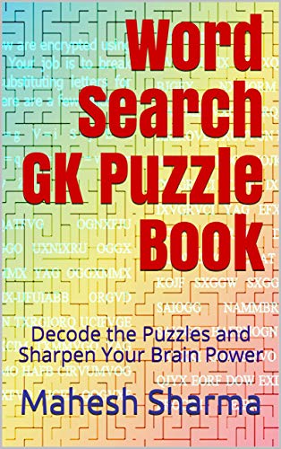 Word Search GK Puzzle Book: Decode the Puzzles and Sharpen Your Brain ...