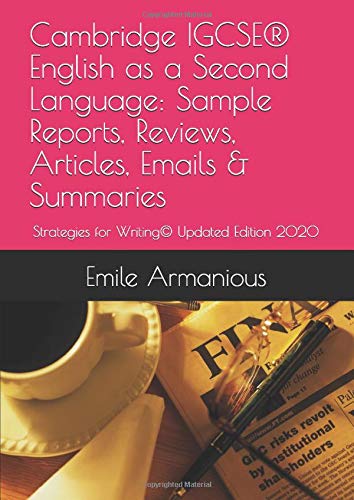 Cambridge IGCSE® English as a Second Language: Sample Reports, Reviews ...