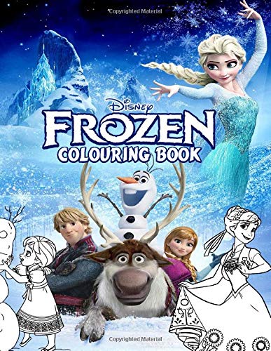 Frozen Colouring Book: Over 50 Colouring Pages Of Disney Frozen Movie ...