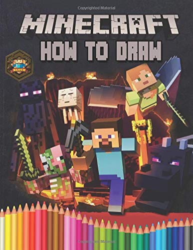 How to Draw Minecraft: Sketchbook for Kids and How to Draw Minecraft ...