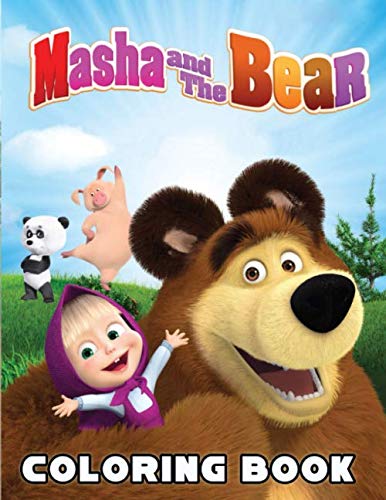 Masha and the Bear Coloring Book: For Kids by David Johnson | Goodreads