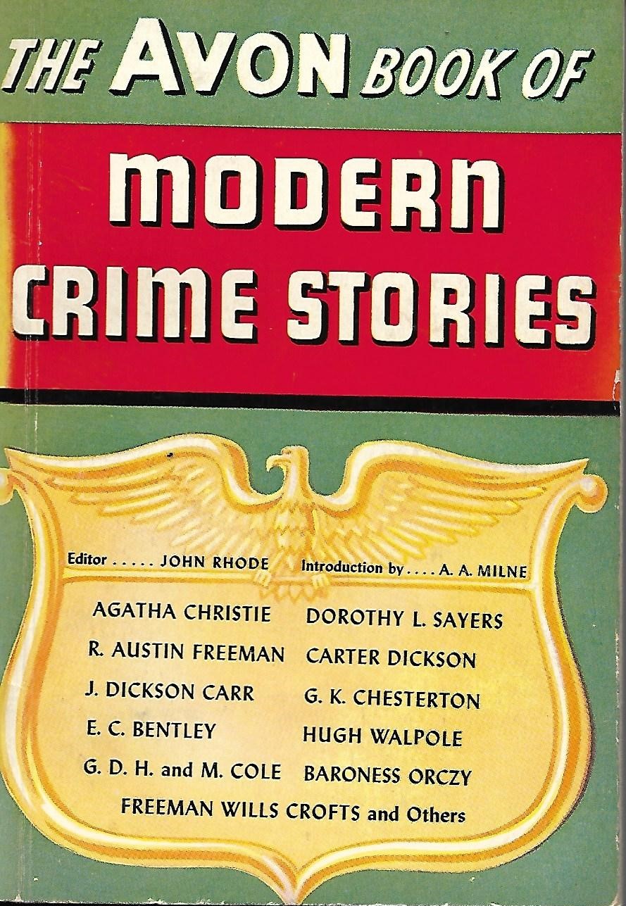 The Avon Book of Modern Crime Stories by John Rhode | Goodreads