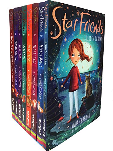 Linda Chapman Star Friends Series 8 Books Collection Set (Mirror Magic ...