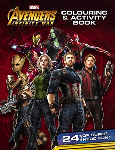 Avengers Infinity War: Colouring and Activity Book by Marvel Comics ...
