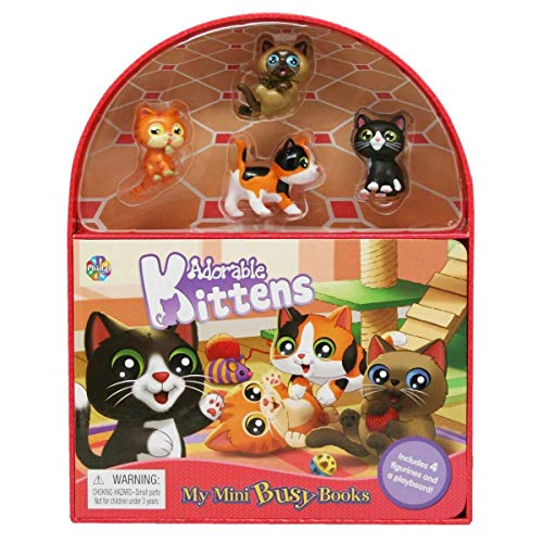 Phidal - Adorable Kittens My Mini Busy Book for Kids, Children to Play ...