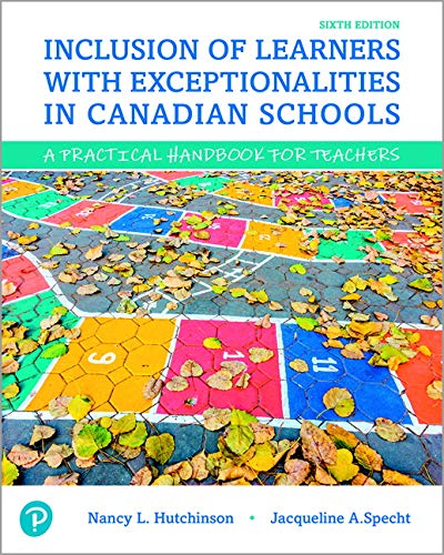 Inclusion of Learners with Exceptionalities in Canadian Schools: A ...