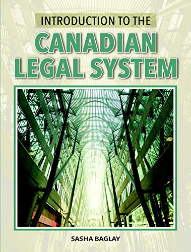 Introduction to the Canadian Legal System by Sasha Baglay | Goodreads